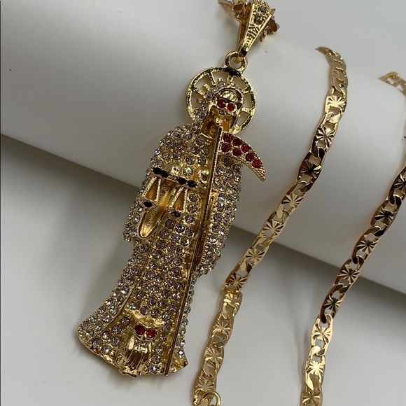 Accessories | The Grim Reaper Chain Gold Plated | Poshmark